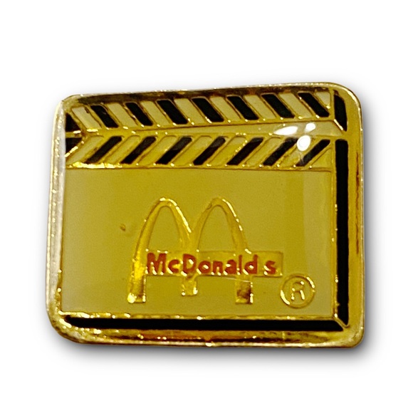 McDonald's | Jewelry | Mcdonalds Pin Film Movie Set Clapper Board 98s ...